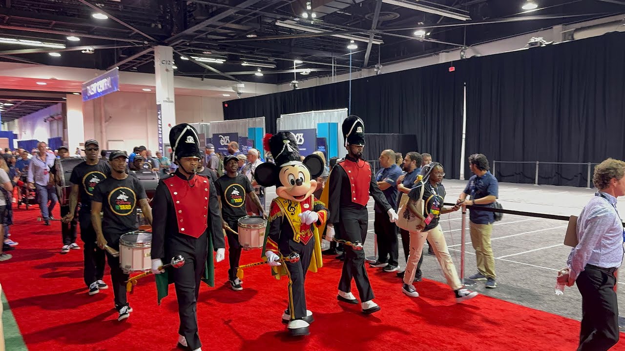Marching with Mickey Mouse | D23: The Ultimate Disney Fan Event - YouTube