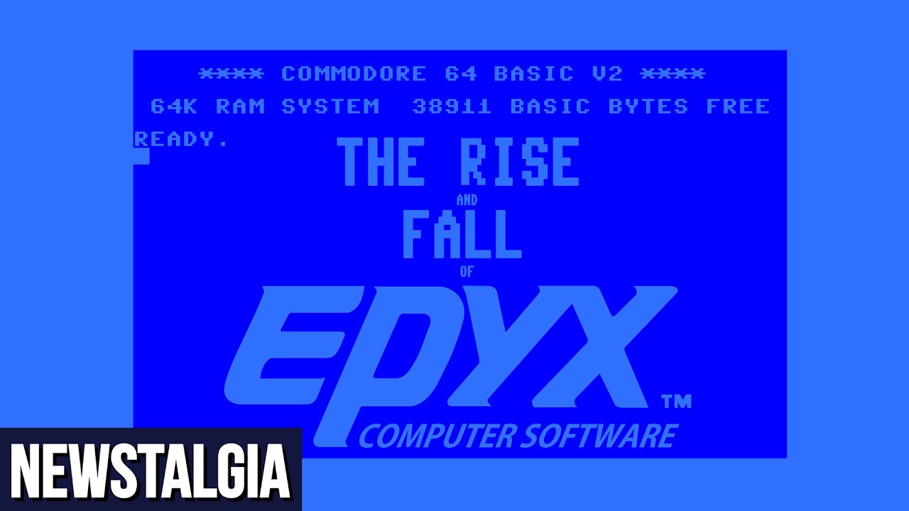 The History of Epyx, Kings of the Commodore 64 | Newstalgia - YouTube