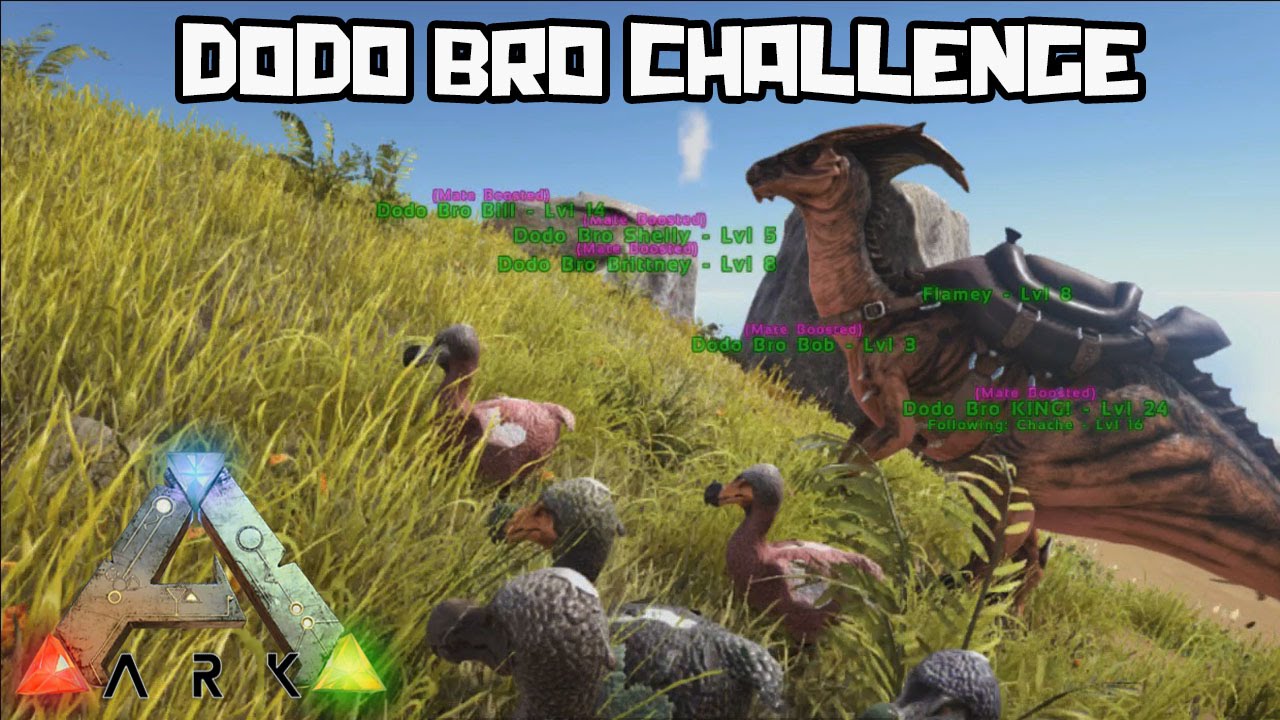 Ark Survival Evolved: DODO CHALLENGE!!! - (Ark Survival Gameplay) - YouTube