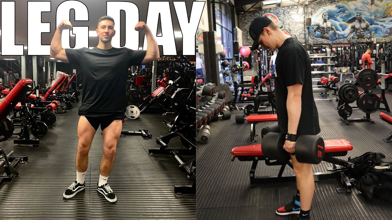 ULTIMATE LEG DAY | RIPPED GYM | AWAY DAYS EP 1 - YouTube