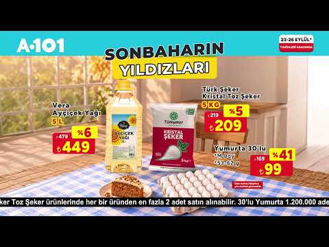 Sonbaharın Yıldızları A101’de!🌼🛒
