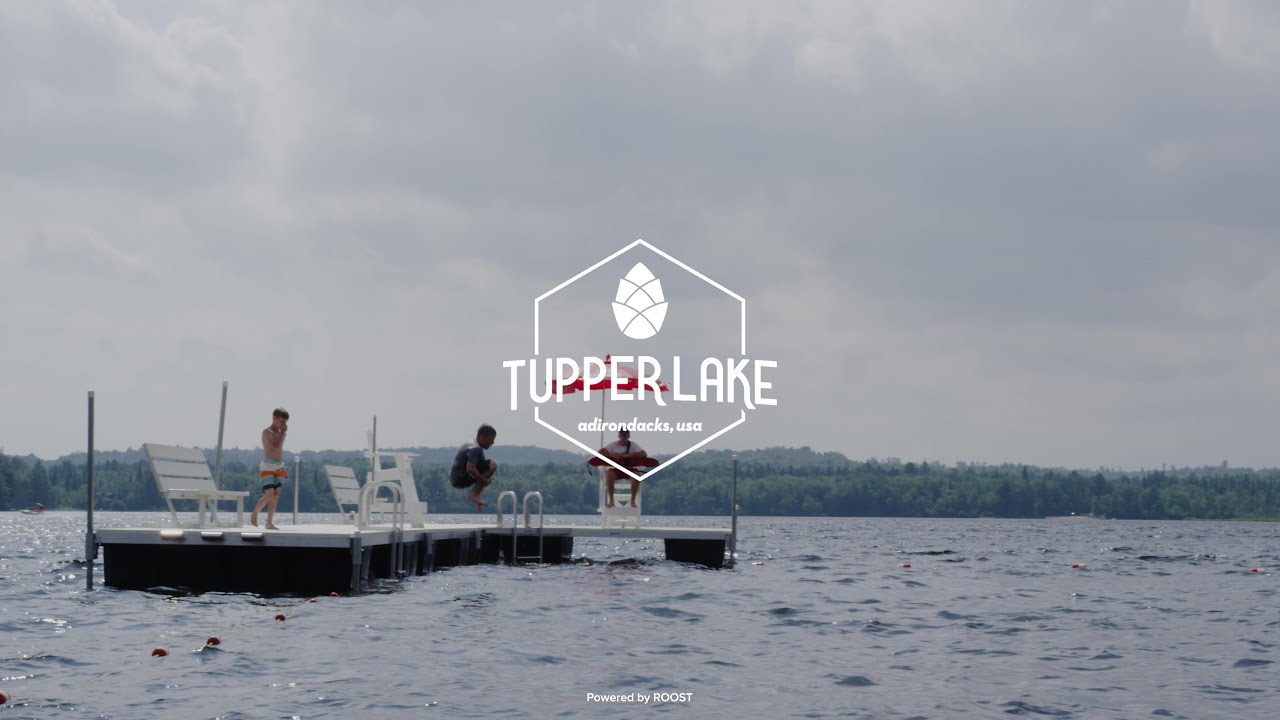 Little Wolf Beach in Tupper Lake - YouTube