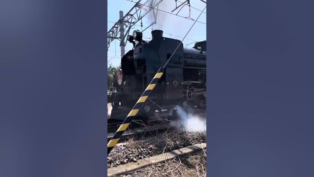 機関車 蒸気機関車をみにいきました♪JR線 群馬県 #蒸気機関車 #sl #d51200 #両毛線 - YouTube
