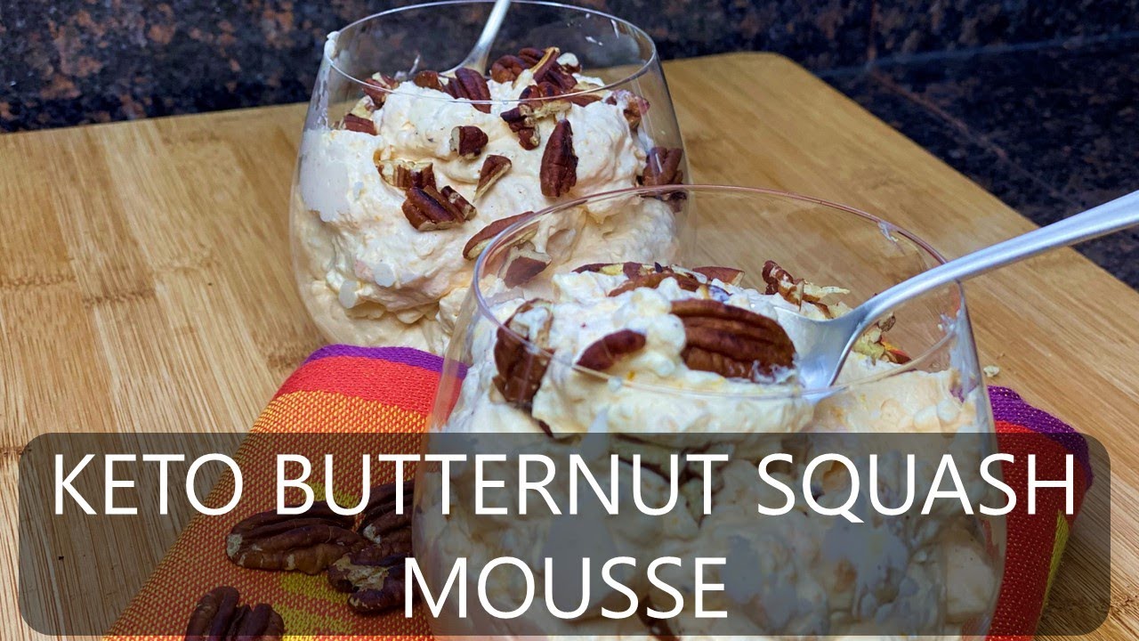 Keto Butternut Squash Mousse - YouTube