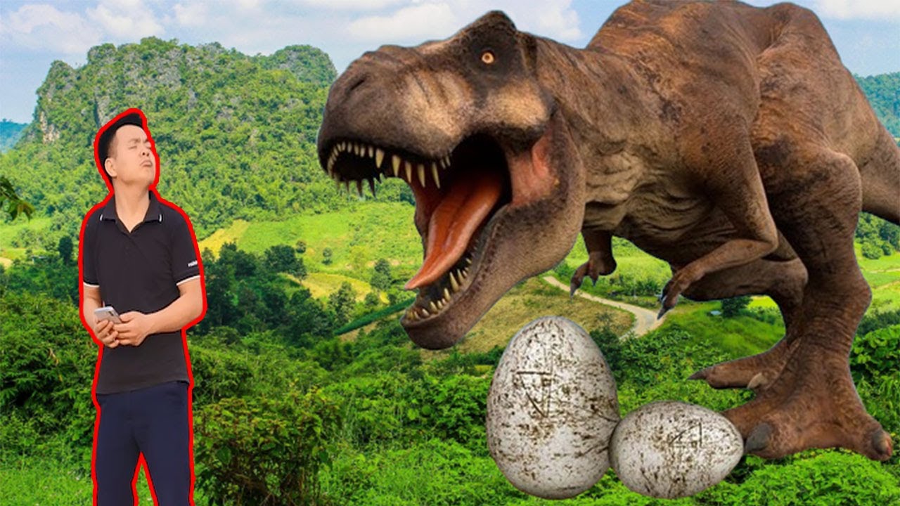 Most REALISTIC T-Rex Chase| Dinosaur Chase Vs T-rex | Jurrasic World in ...