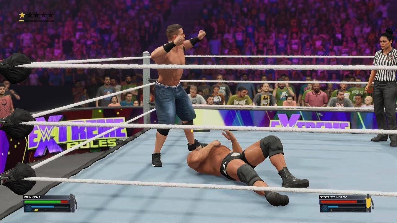 WWE 2K23 Im Rusty Af - YouTube