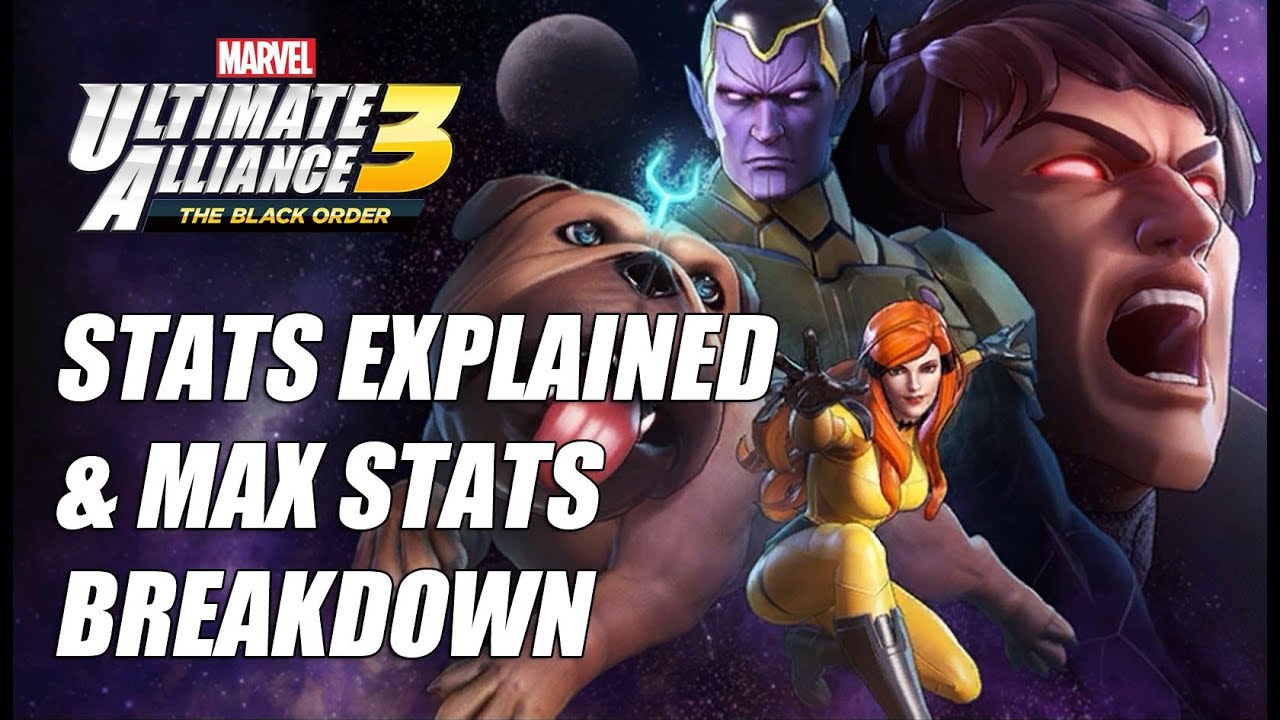 Stats Explained (Includes Max Stats Spreadsheet) - Marvel Ultimate ...