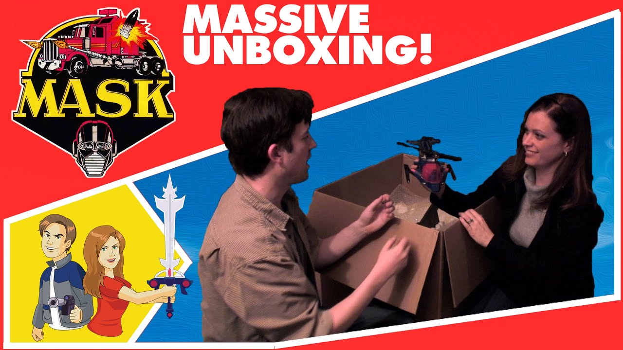 M.A.S.K. Unboxing! Massive collection! Kenner vintage MASK toys! - YouTube