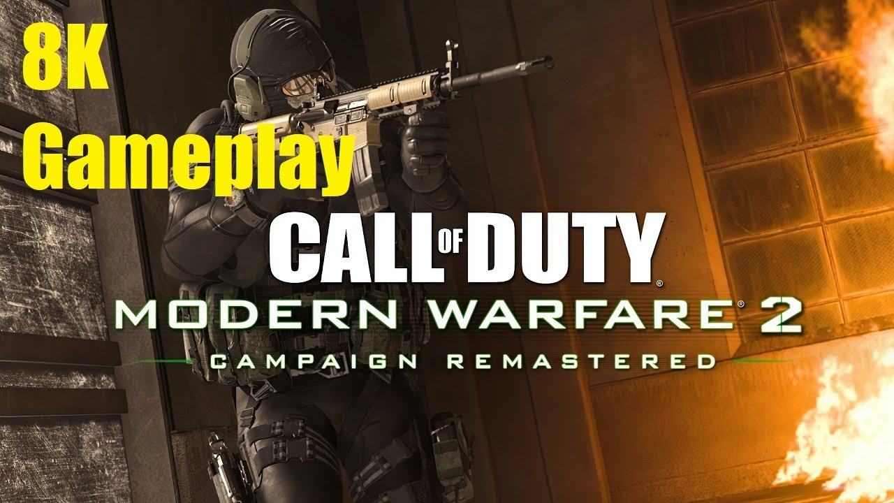 MW2 Remastered - 8K Gameplay Upscaled (Video Enhance AI) - YouTube
