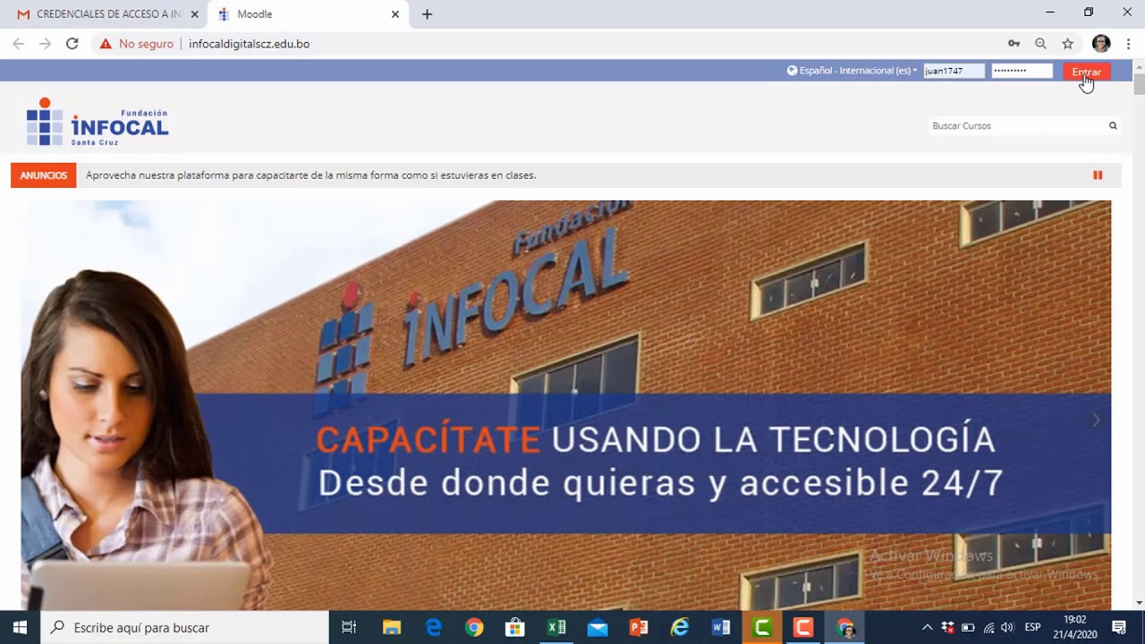 introduccion a la plataforma Infocal - YouTube