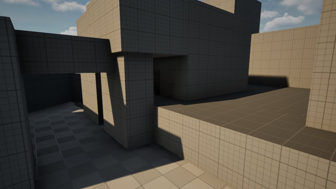 (Low FPS!) Remaking Dust 2 map in Unreal Engine 5 || CS:GO to UE5 Test ...