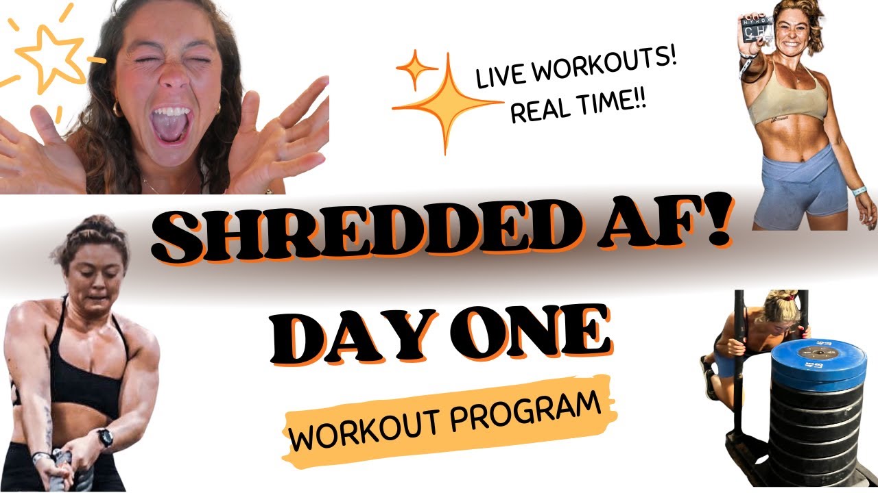 SHREDDED AF DAY 1 WORKOUT! - YouTube
