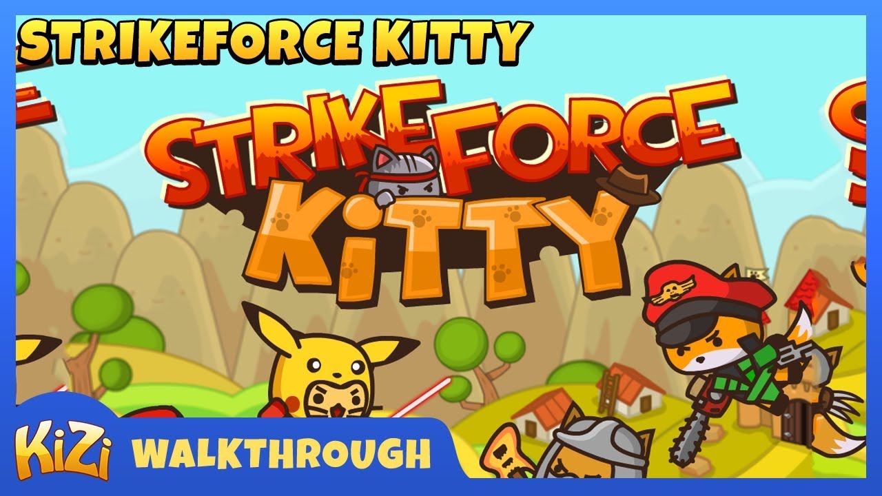 [Kizi Games] Strikeforce Kitty → Gameplay - YouTube