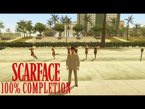 SCARFACE (100% Completion With Music) Gameplay Walkthrough FULL GAME [1080p HD] - No Commentary