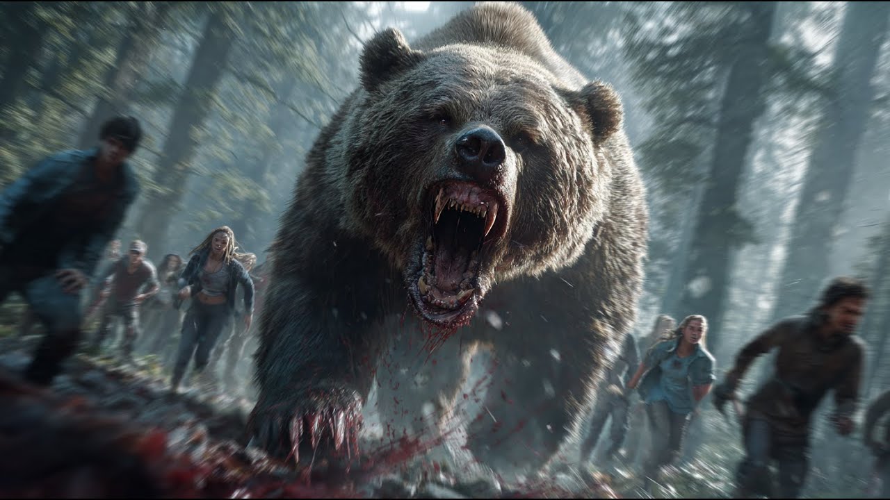 🎬Blood Bear Curse🎬scary bear incident🎬HD Horror Thriller 🎬English Full ...