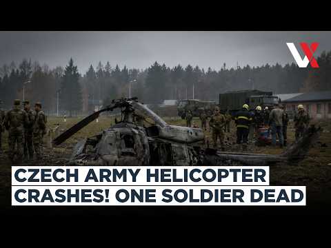 Czech Army UH-1Y Venom Helicopter Crashes | One Soldier Killed, Fleet Grounded | VERTEX