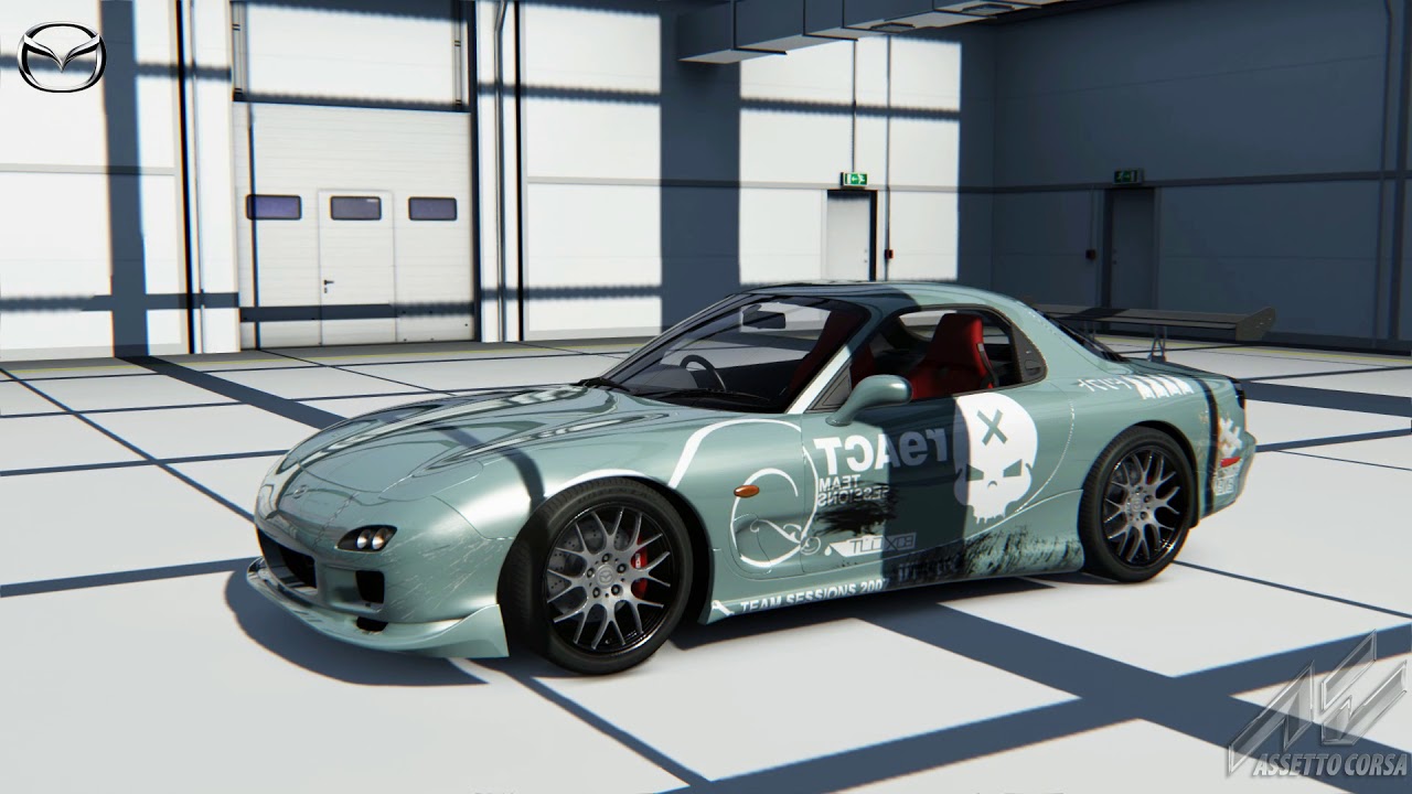 Assetto Corsa NFS Prostreet skins RX-7 2 pack - YouTube