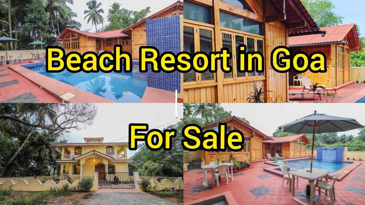 Goa - Colva Beach Resort For Sale - YouTube