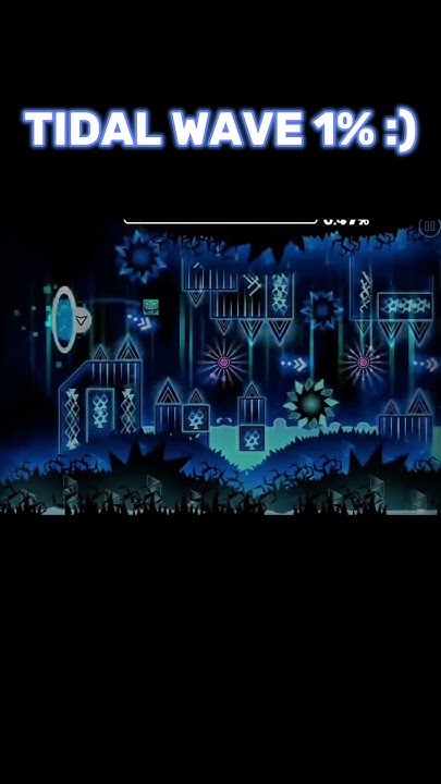 Tidal wave 1% :) #geometrydash #gd #shorts - YouTube