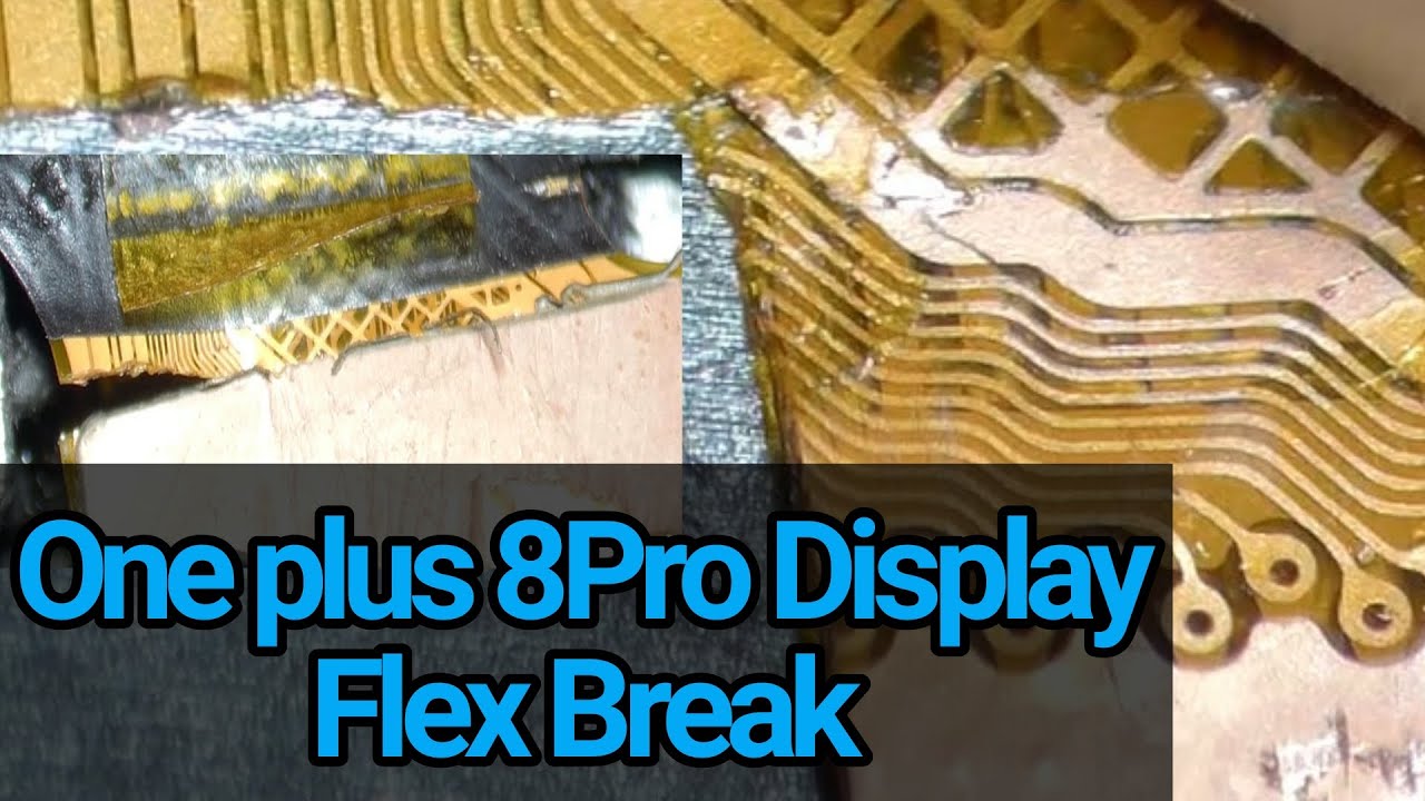One Plus 8 Pro Display Flex Repair | Broken Display Repair - YouTube