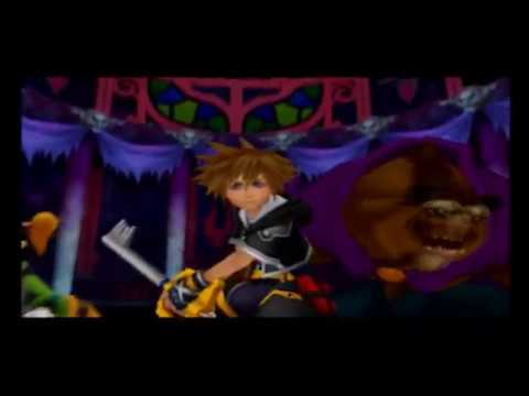 KH2FM+ JPN PS2 Critical Level 1 Challenge “Beginning Worlds Fights” ep ...