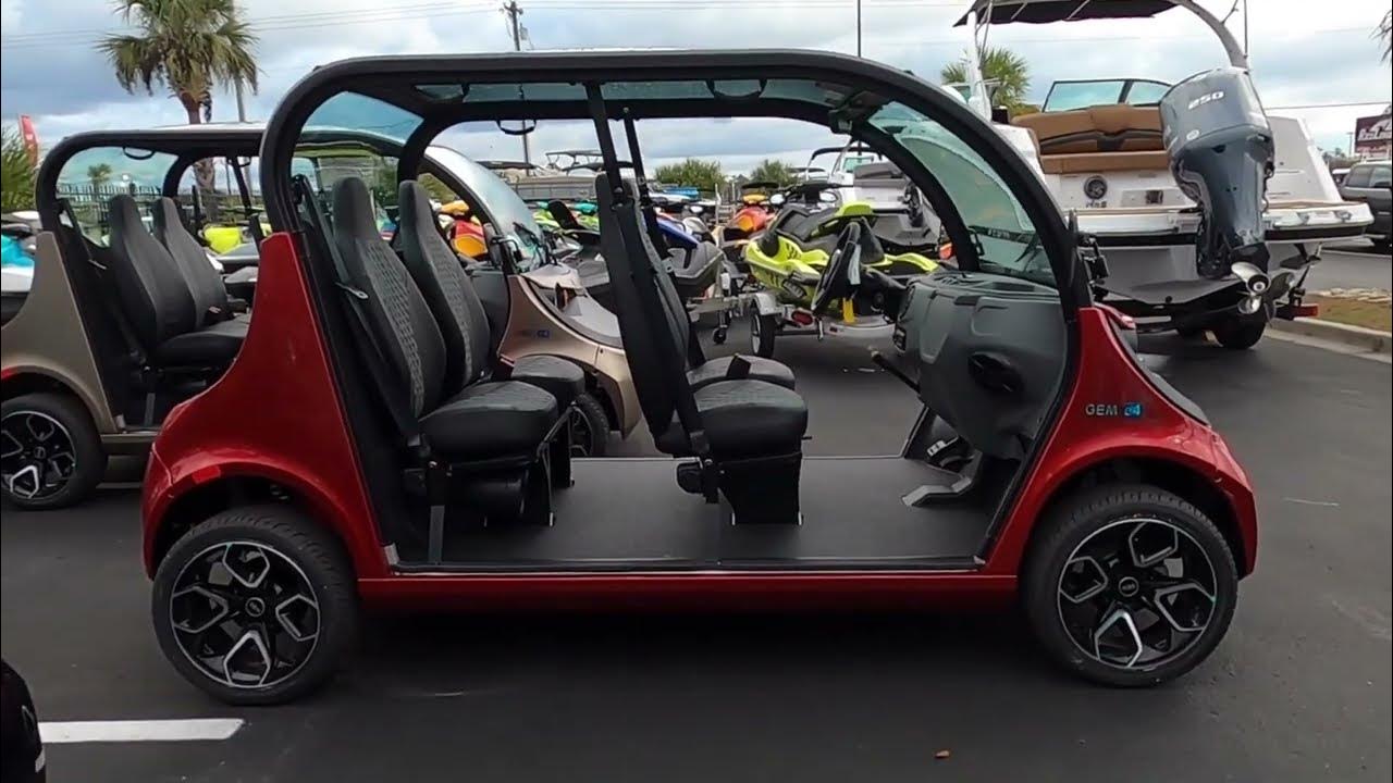 New 2022 GEM e4 UTV For Sale In Myrtle Beach, SC - YouTube