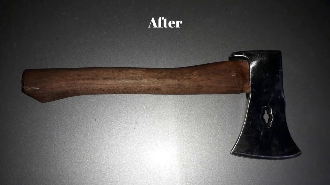 Old Axe Restore at Home - YouTube