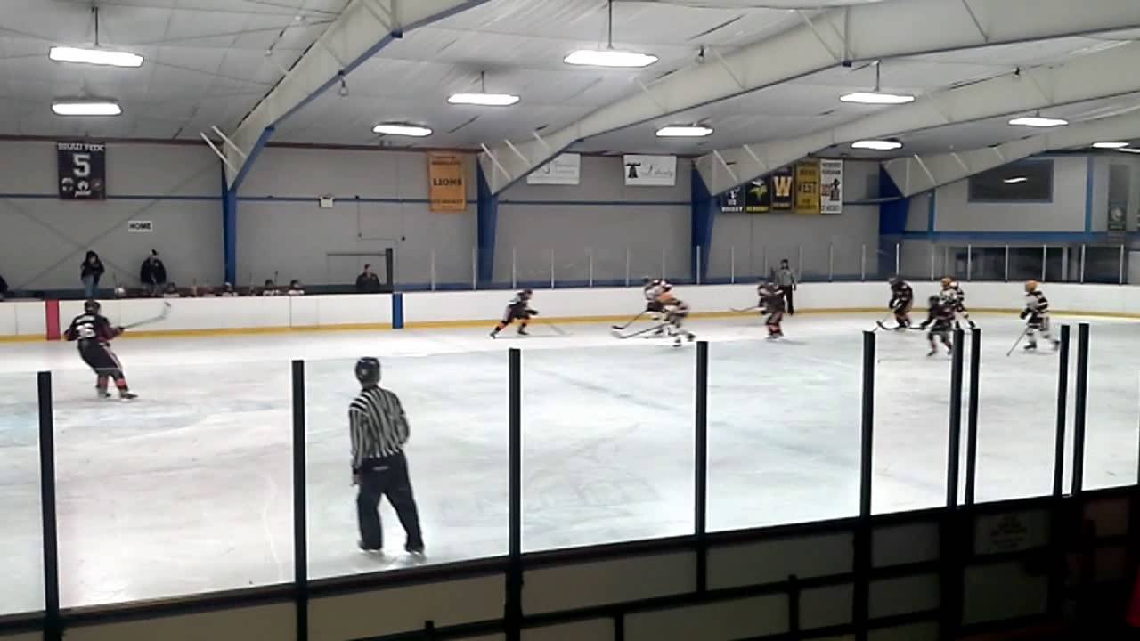 Lancaster Firebirds vs Warwick Wildcats Bantam A 10 15 2016 - YouTube