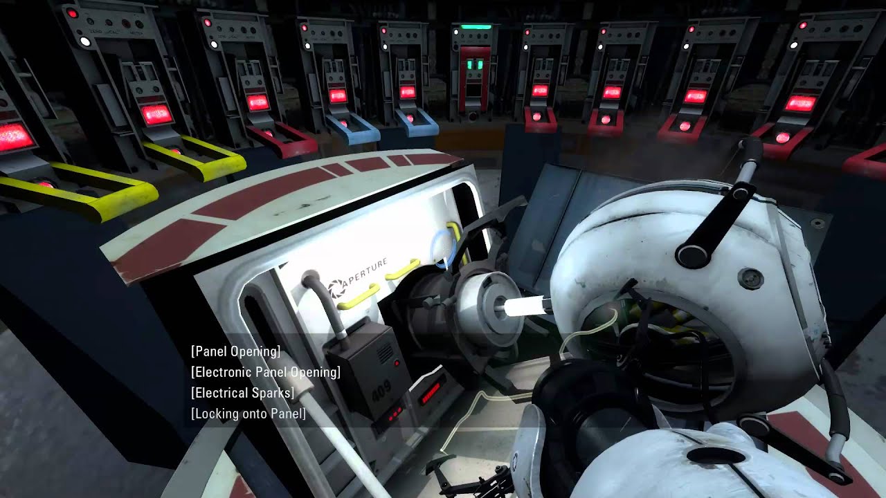 Portal 2 playthrough part 1: intro - YouTube