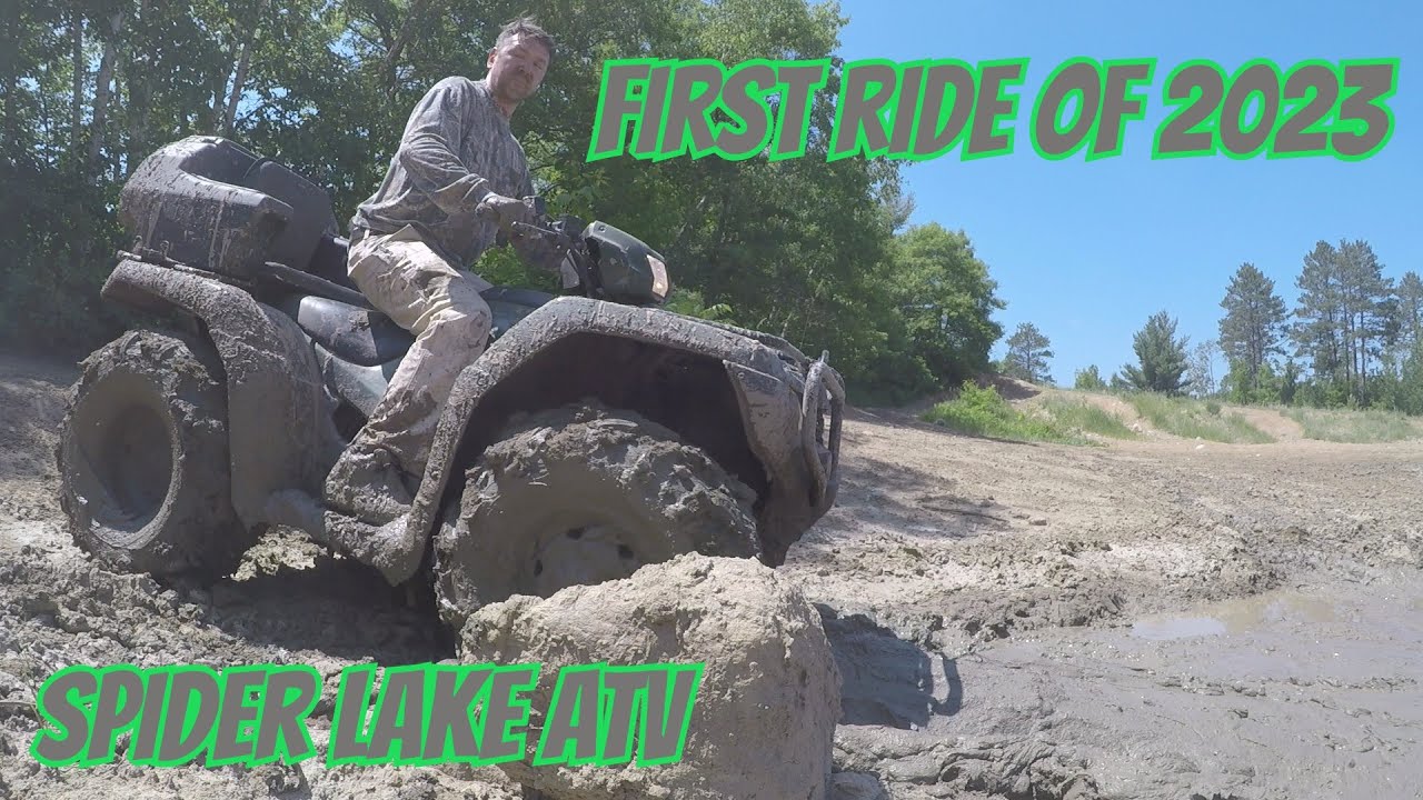Wheelin at Spider Lake Atv trails - YouTube