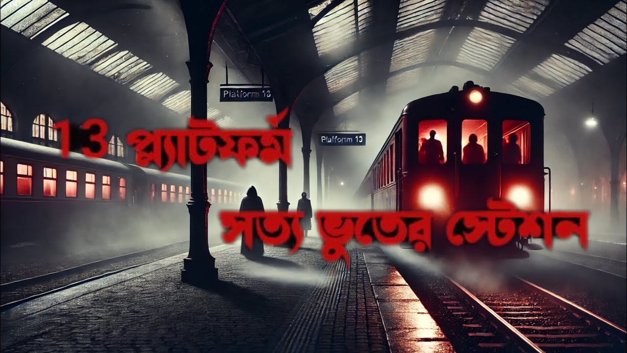 The Phantom Train: Mystery of Platform 13. Real Ghost Story in Bengali ...