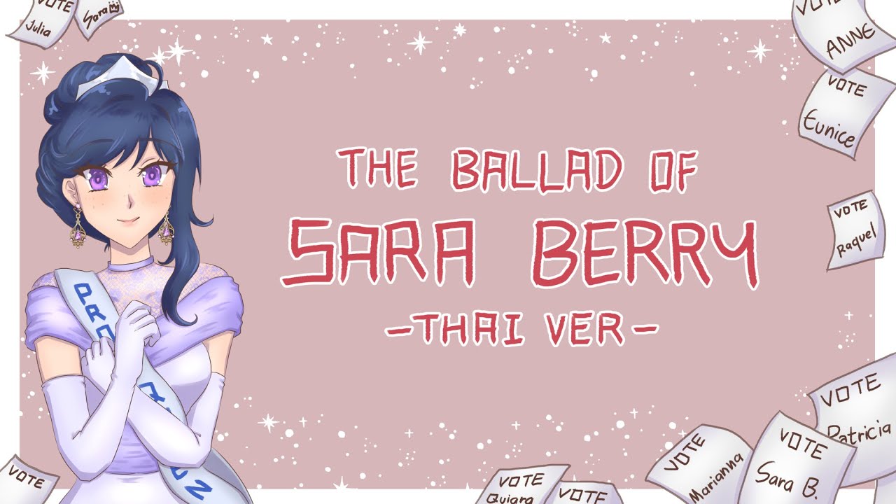 The Ballad of Sara Berry【Cover Thai Ver.】 - YouTube