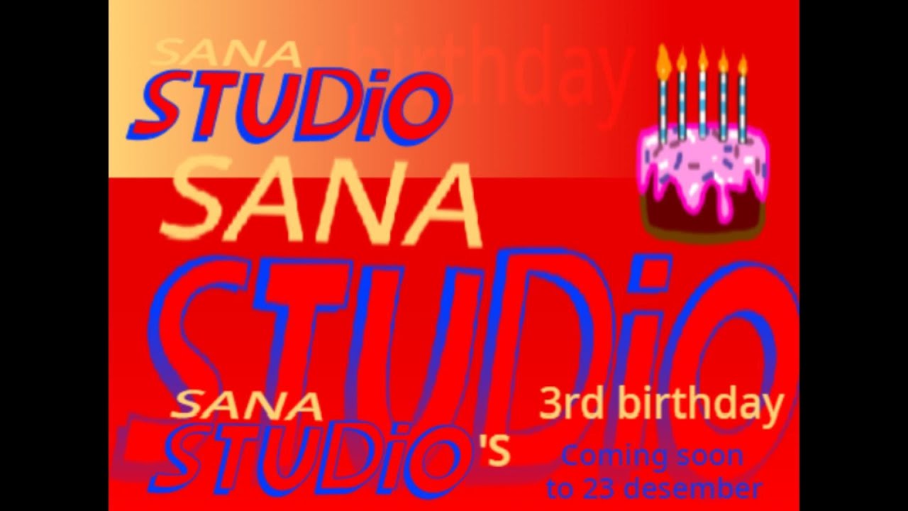 Sana Studio 3rd Birthday Teaser - YouTube