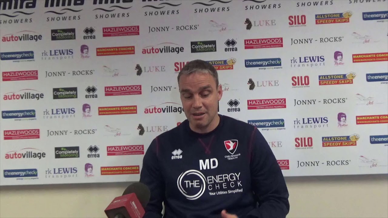 Michael Duff on Cheltenham's FA Cup first round tie with Swindon Town ...