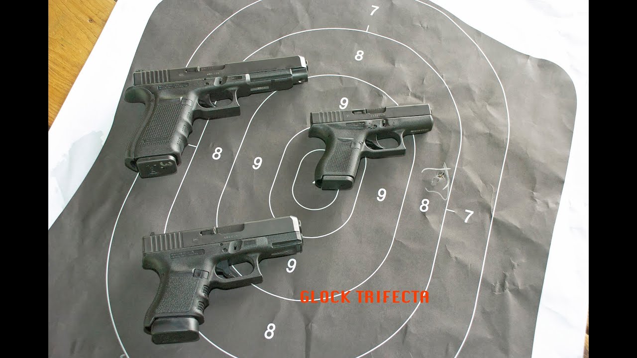 GLOCK 42 .. the BABY GLOCK ... Glock Trifecta! - YouTube
