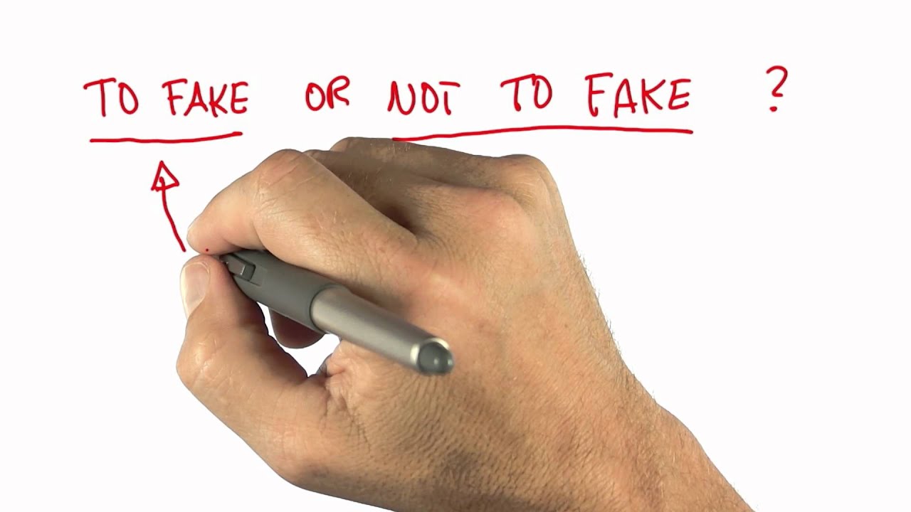 To Fake Or Not To Fake - Intro to Statistics - YouTube