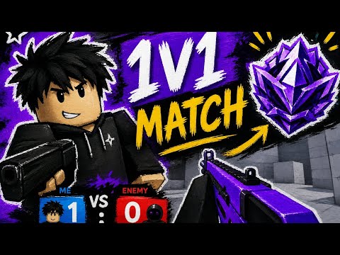 Roblox rivals 1v1 match in phone #roblox #gaming #1v1 #match 