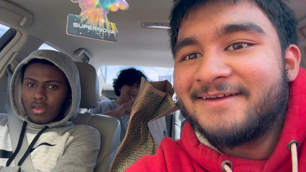 AyeRa, TrayJ, and Ashton Bernal yap and eat together - YouTube
