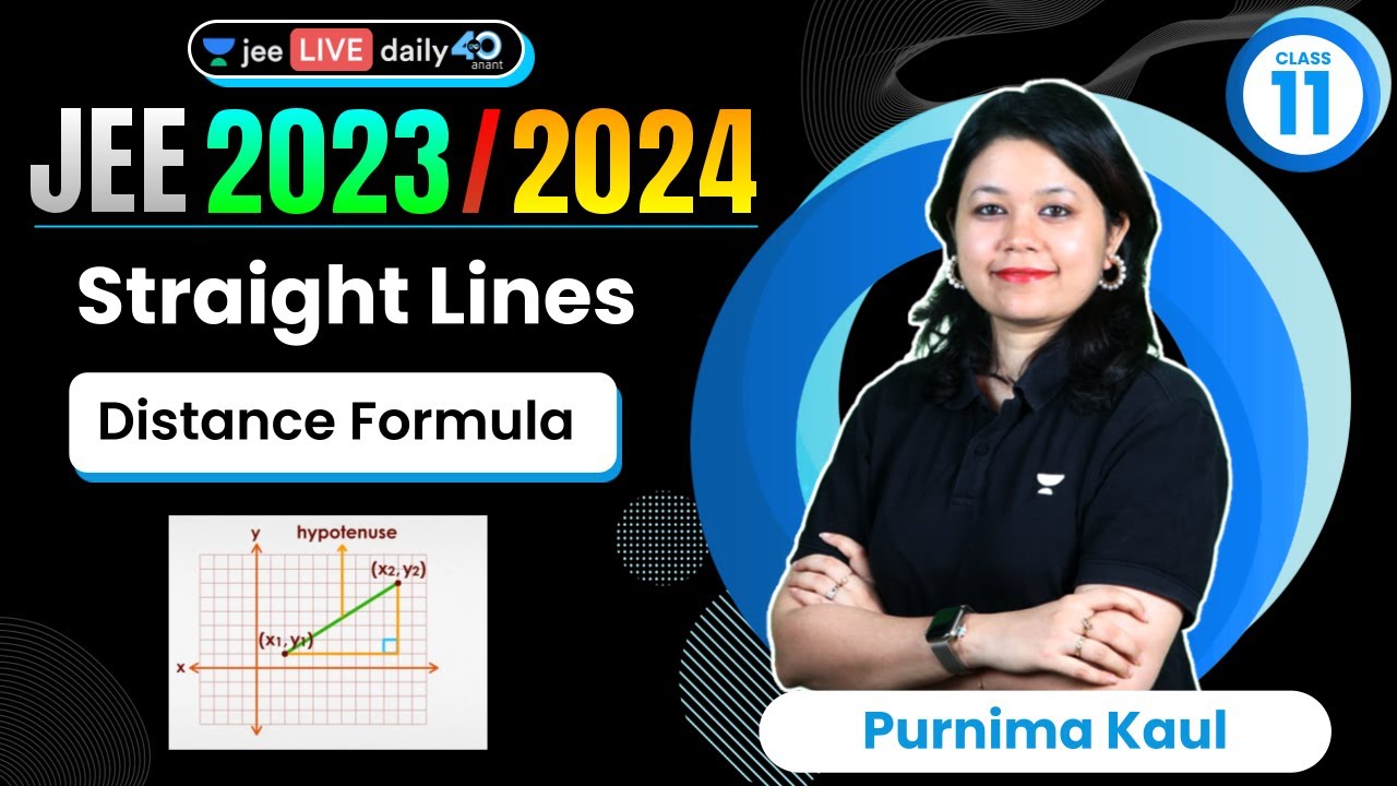 Straight Lines L1 | Distance Formula | #jee2024 #jee2025 #jeemaths # ...
