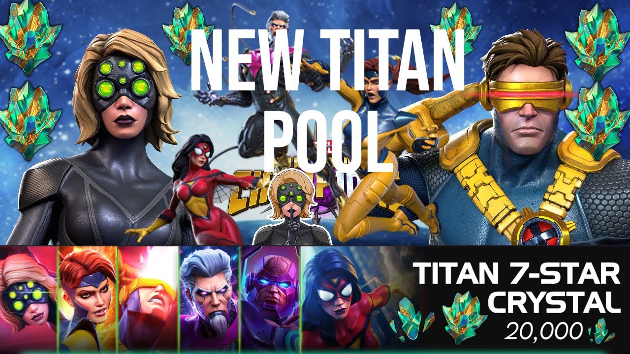 📦 13 New Titan Crystals + 10 7-Star Crystals! | Marvel Contest of ...
