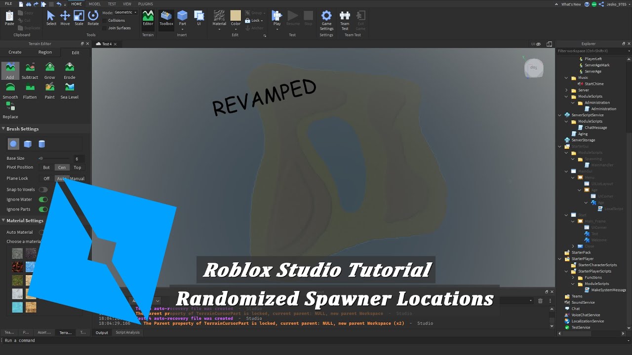 Roblox Studio Tutorial | Randomized Spawner Location Tutorial | 2024 Studio - YouTube