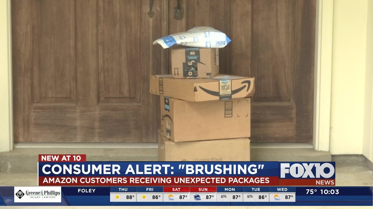 Mysterious Amazon packages part of brushing scam - YouTube