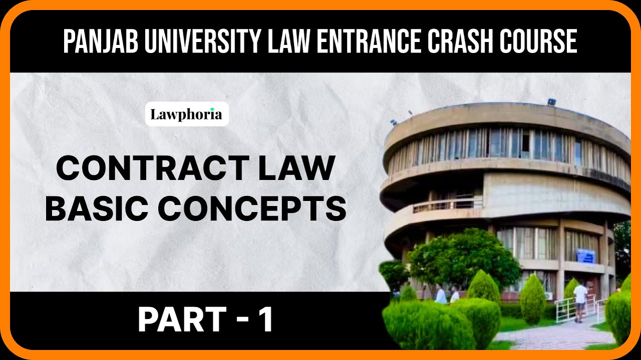 PU Law Entrance: Contracts Law (Part 1) [DEMO LECTURE] - YouTube
