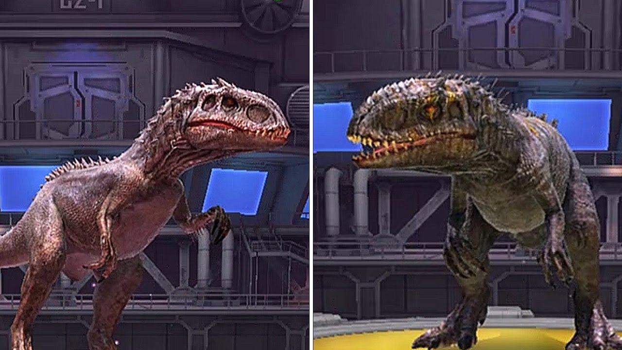 INDOMINUS REX VS INDOMINUS REX GEN 2 - BATTLE || JURASSIC WORLD ALIVE ...