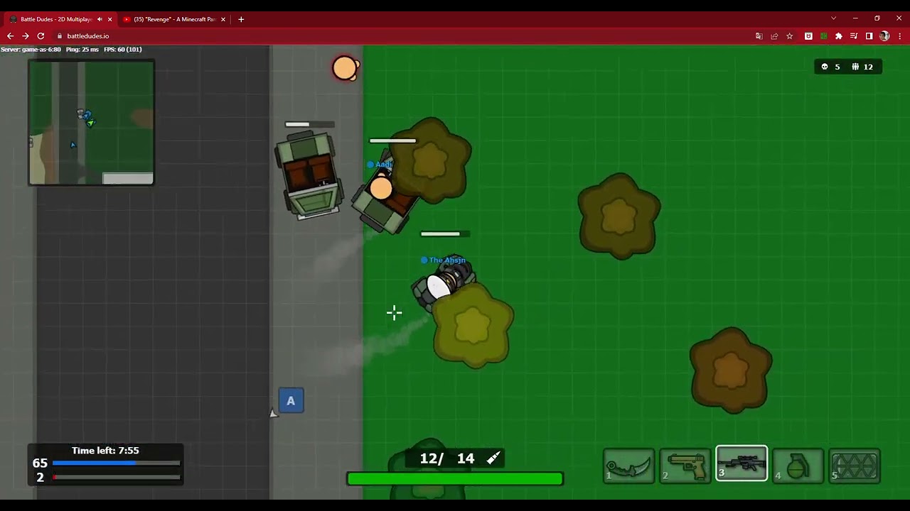 Battle Dudes 2D Multiplayer Battle Shooter (HARDPOIN) - YouTube