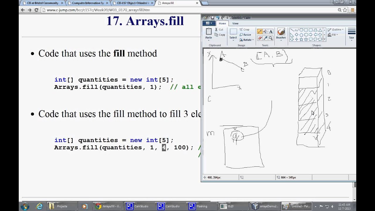 Week 10 Java Array Part 8 - YouTube