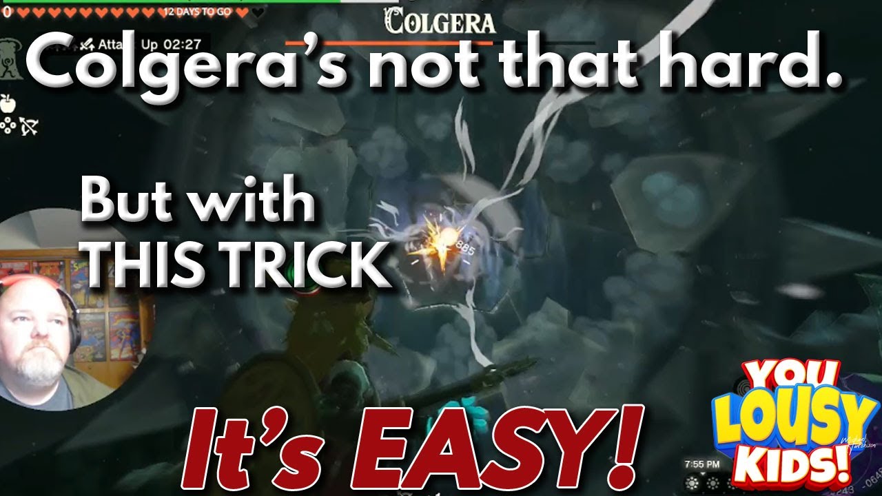 Beat Colgera easily with this one simple trick! - Tears of the Kingdom ...
