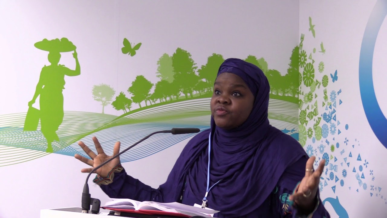 Halima Bawa-Bwari, UNFCCC COP23 IUCN Pavilion, 14 Nov 2017 - YouTube