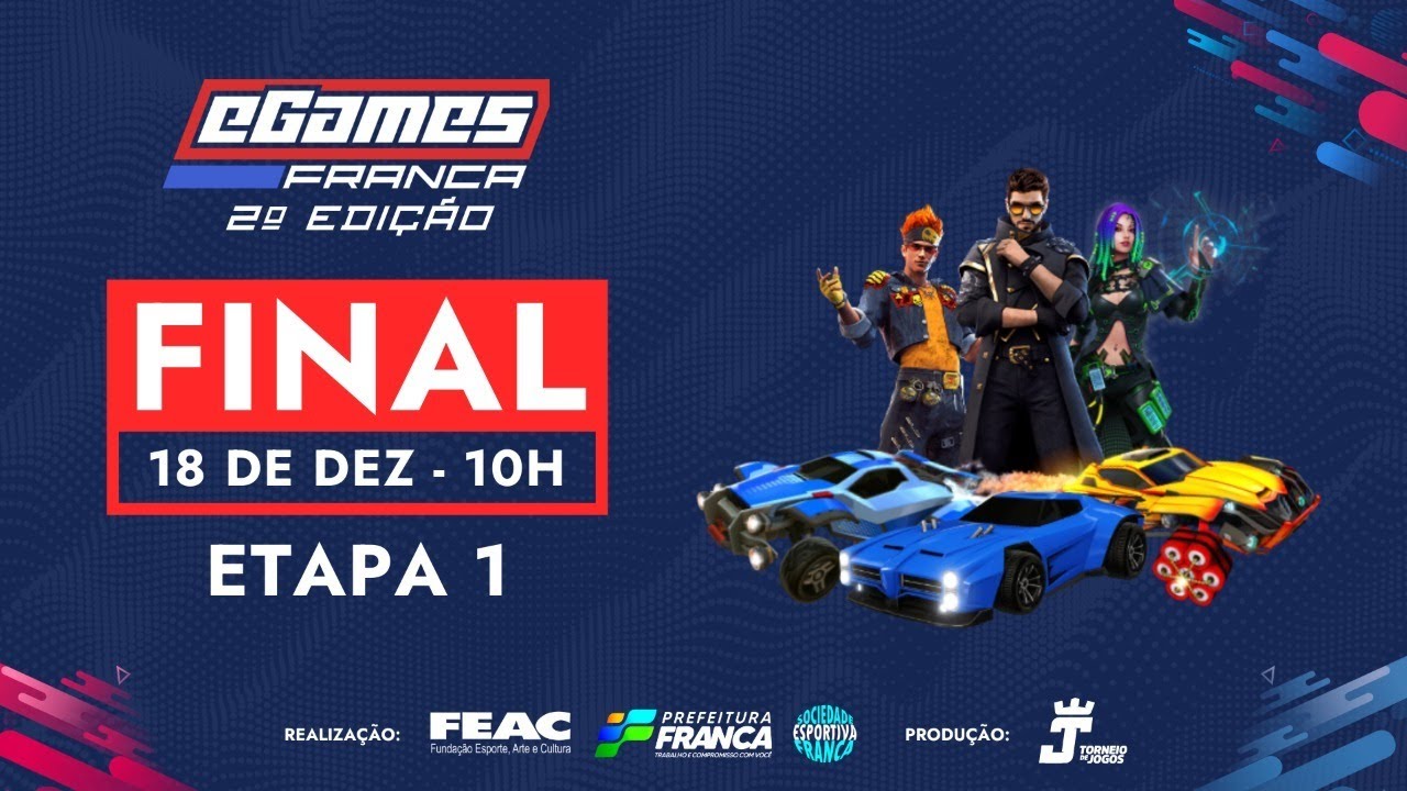 Final Etapa I - eGames Franca 2ª Edição - YouTube
