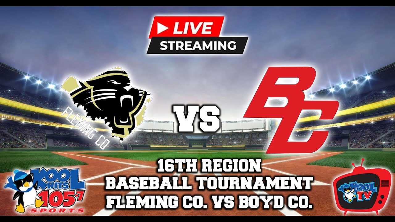 Boyd Co vs Fleming Co 16th Region Baseball Semifinals | KHSAA | LIVE ...